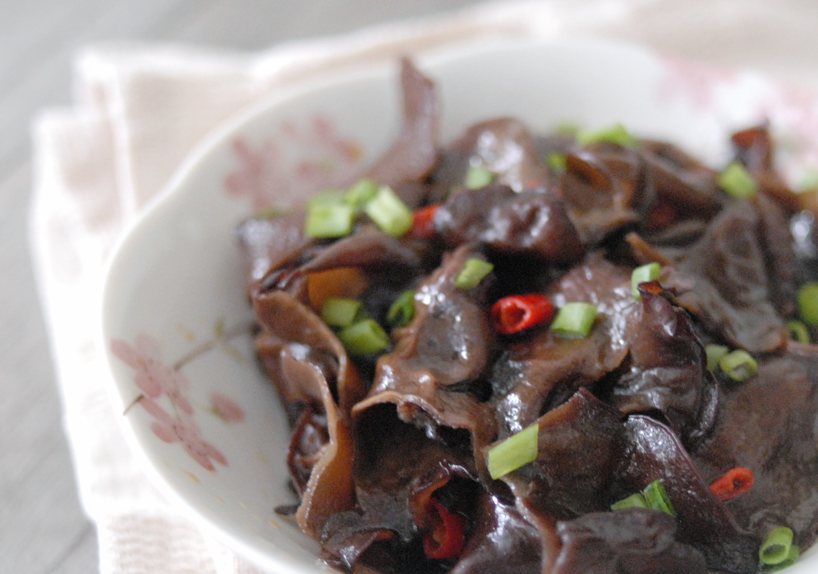 Black Fungus Salad | Mrs P's Kitchen